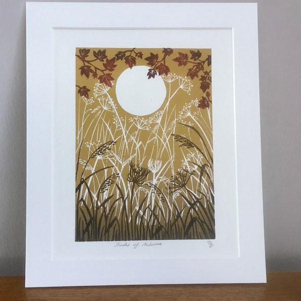 Lino Print Art - Etsy UK