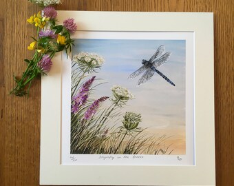 Dragonfly Wall Art | Etsy