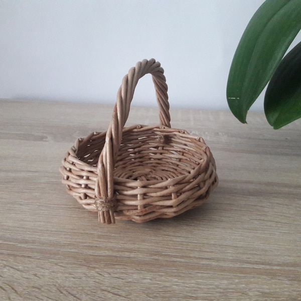 Woven Wicker Basket - Etsy