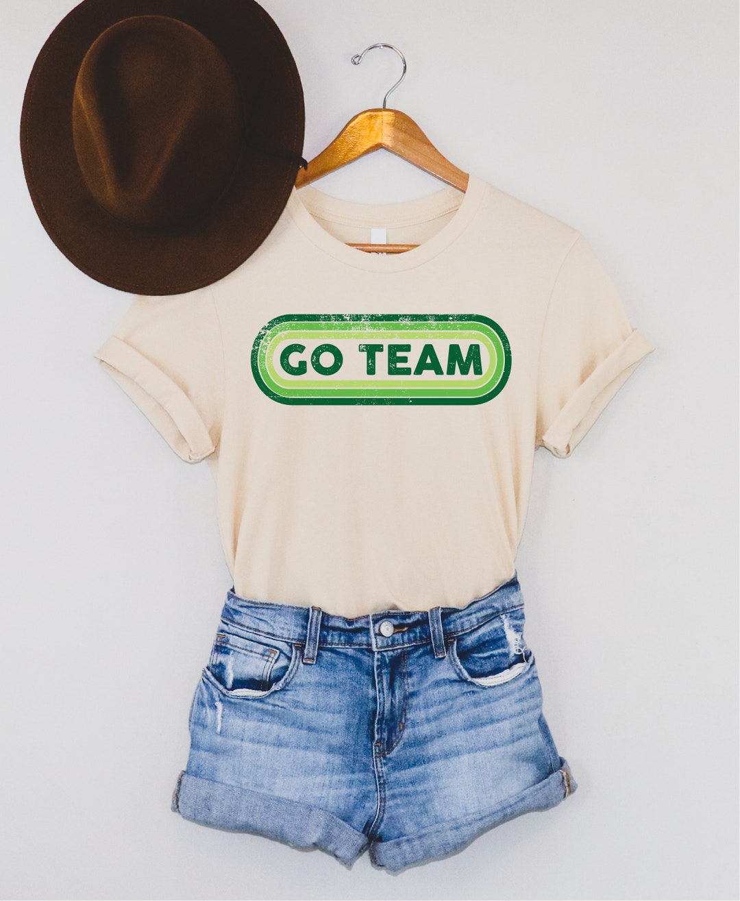 Retro GO TEAM SVG digital Download - Etsy