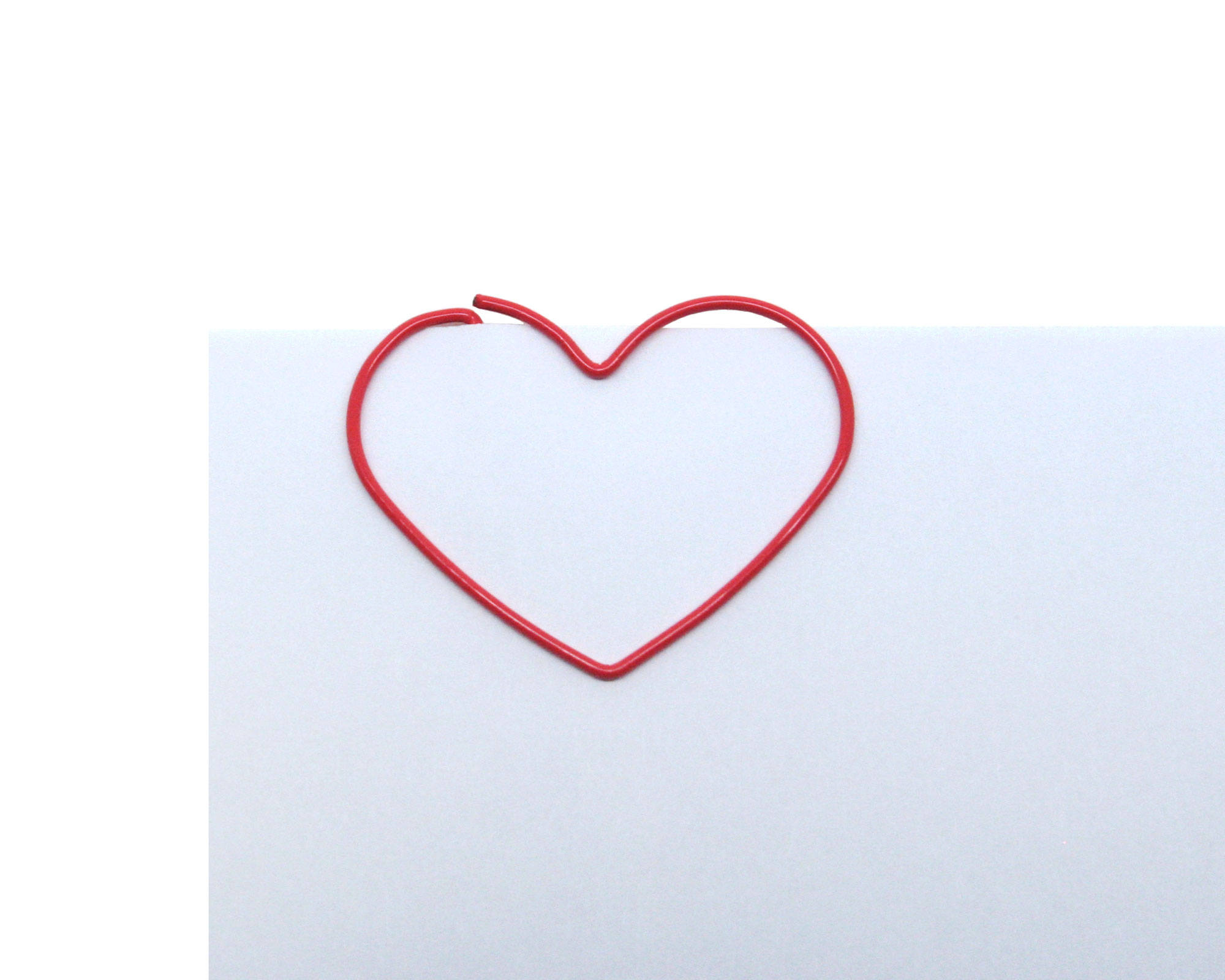 Single Count Paper Clips Love Heart Valentine Gifts Cute - Etsy