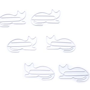 25 Count Paper Clips, Cat Lover Gifts, Cute Shaped Paper Clips, Desk ...