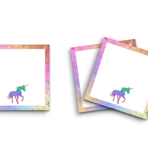 Sticky Notes 3x3 50 Sheet Count Cute Funny Memo Note Pads Stationery ...