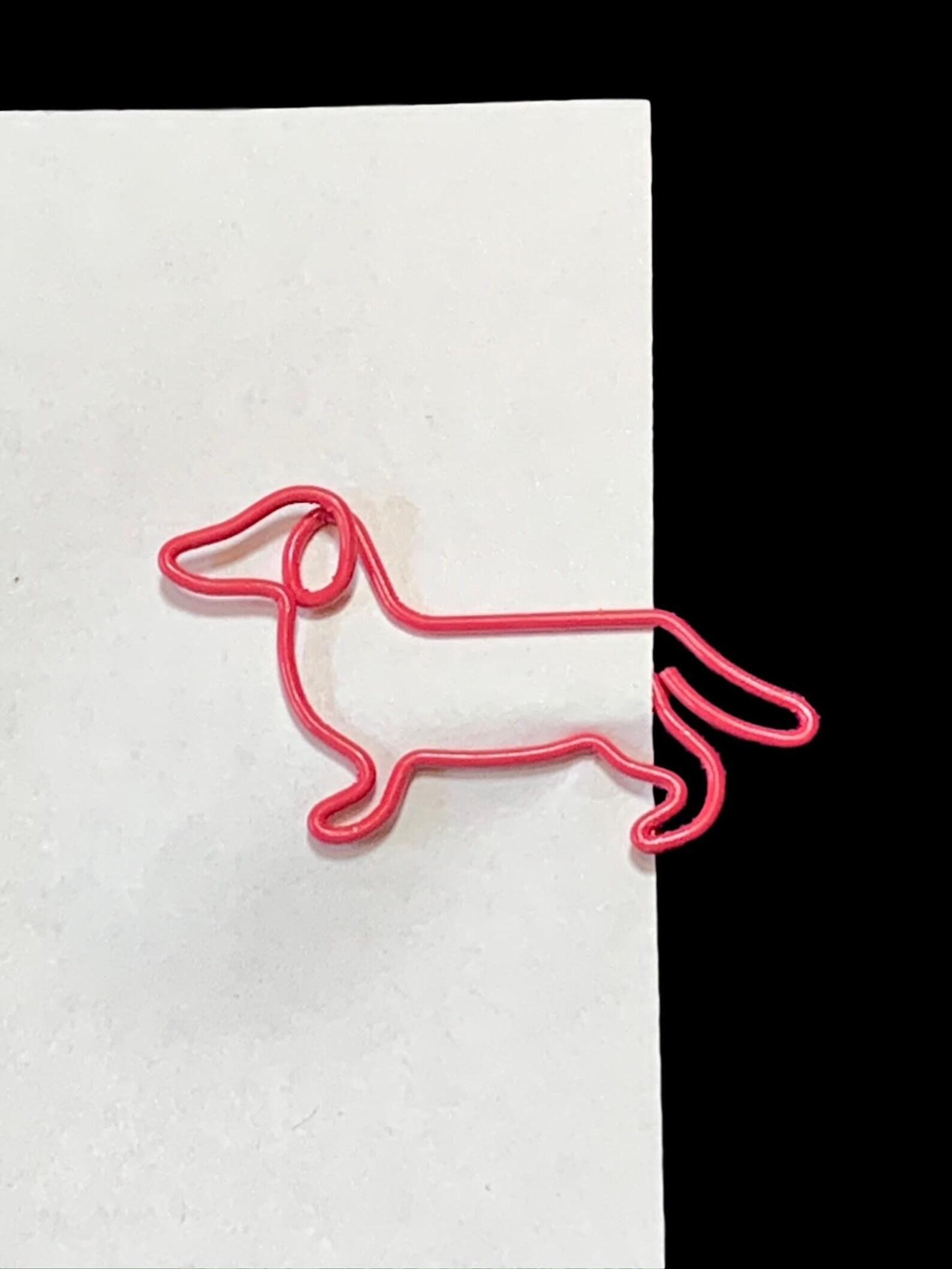 10 Count Dachshund Shaped Paper Clips, Dog Lover Cute Gifts, Office ...