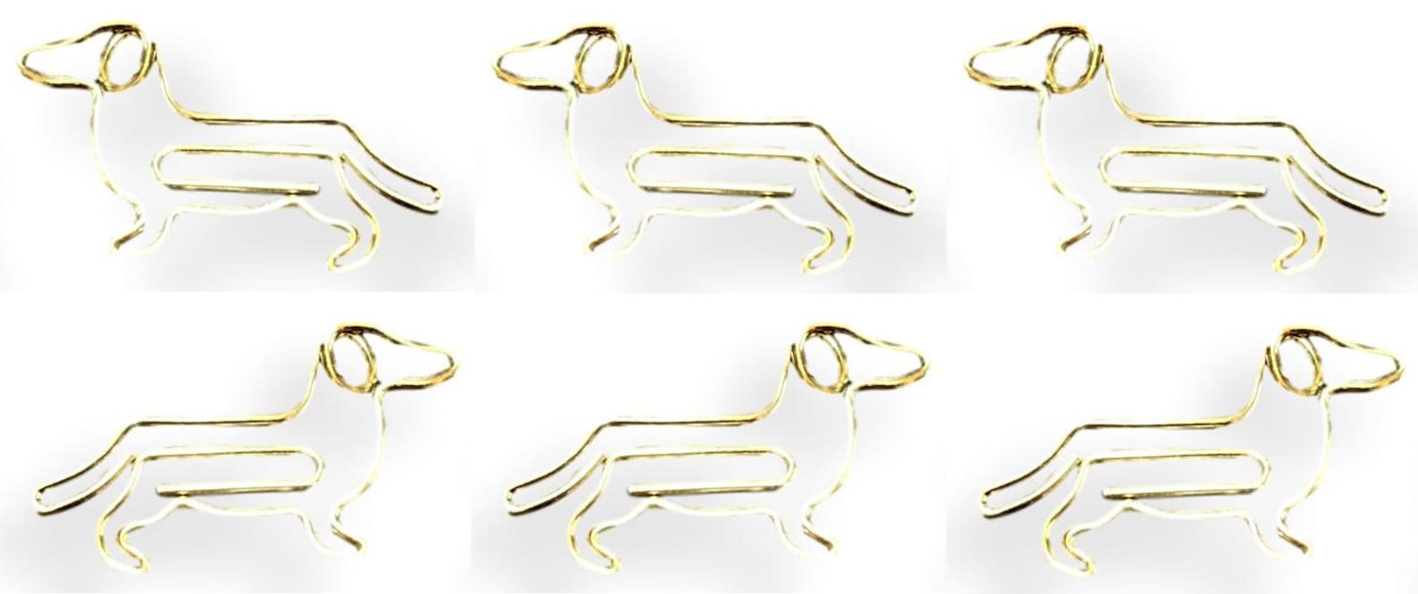 100 Count Dachshund Shaped Paper Clips Dog Lover Gifts Cute - Etsy