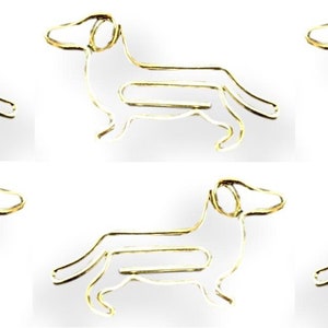 100 Count Dachshund Shaped Paper Clips, Dog Lover Gifts, Cute Shaped ...