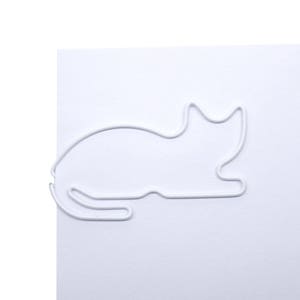 100 Count Paper Clips, Cat Lover Gifts, Cute Shaped Paper Clips, Desk ...