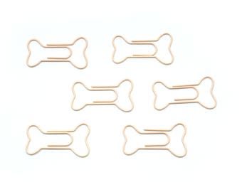 Dog Bone Paper Clips | Etsy