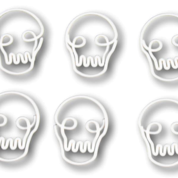 Skull Paper Clips - Etsy