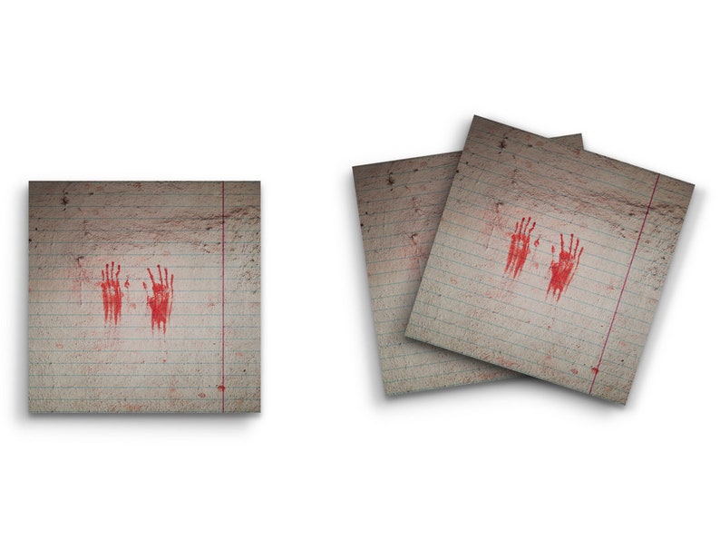 Sticky Notes 2 Bloody Handprints Horror Scary 3x3 - Etsy