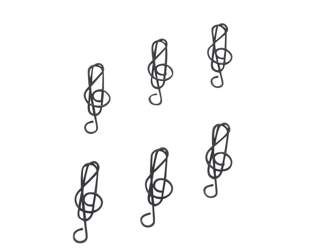 Single Count Paper Clips, Music Teacher Lover Gifts, Clef Note Cute ...