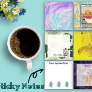 Sticky Notes the Chicken Nugget Funny Tarot Cards, 3"x3" 50 Sheet Count ...