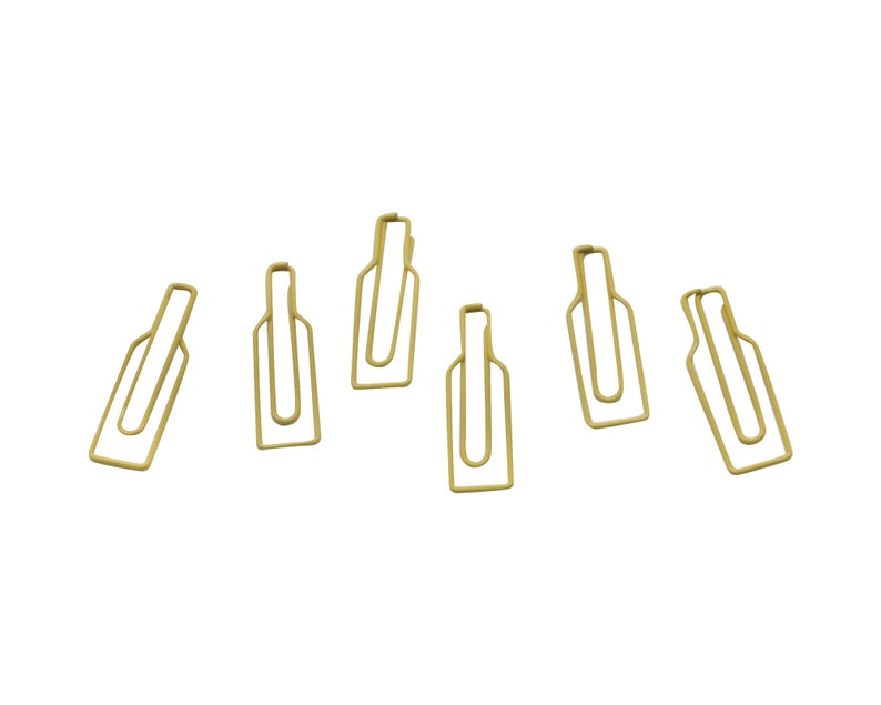 100 Count Paper Clips Wine Lover Gifts Wine Bottle Cute - Etsy
