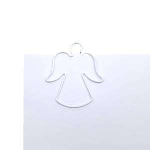 10 Count Paper Clips, White Angel Lover Gifts, Cute Shaped Paper Clips ...