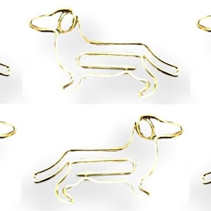 25 Count Dachshund Shaped Paper Clips, Dog Lover Gifts, Cute Shaped ...