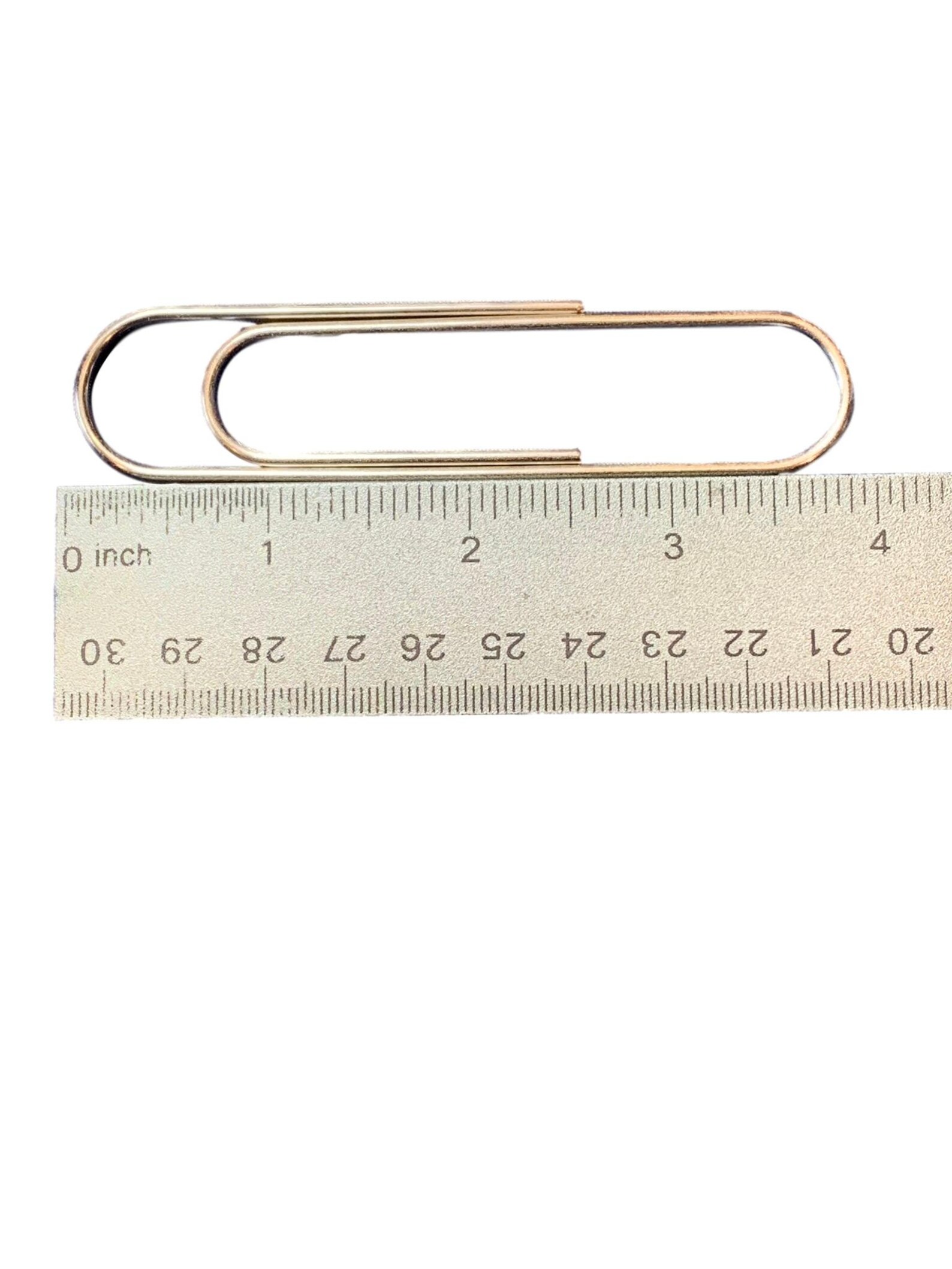 25 Count 4 100mm Jumbo Extra Large Paper Clips silver | Etsy