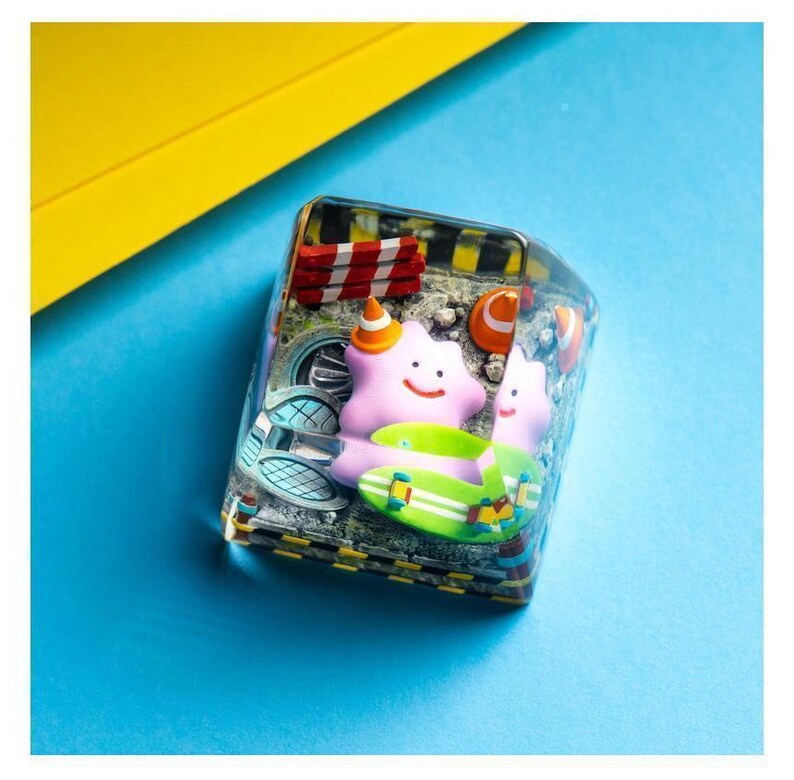 DITTO Pokemon Resin Diorama Lamp, Custom Diorama Kit, Pokemon Gifts and ...