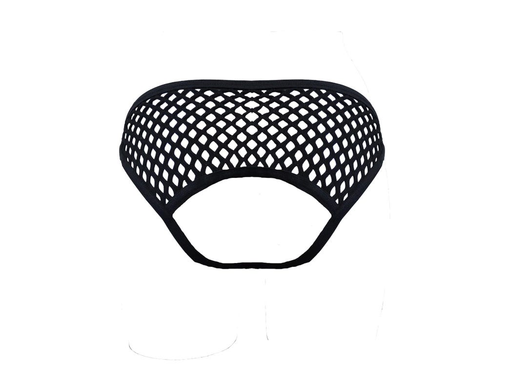 Black Open Back Brief - Etsy