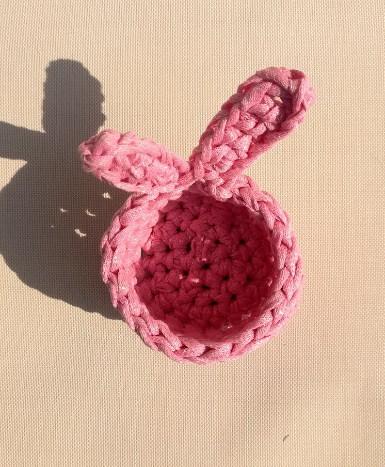 Easter Bunny Basket Crochet Pattern Crochet Pattern Small - Etsy
