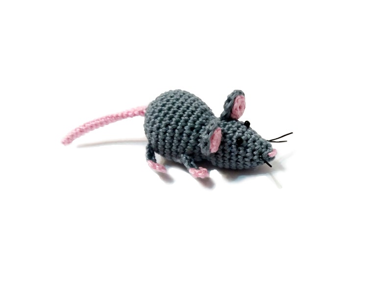 Rat Crochet Pattern Amigurumi Rat Pattern Mouse Pattern Rat - Etsy