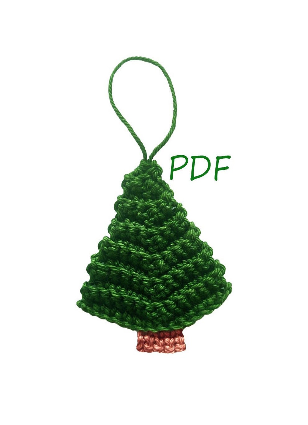 Christmas Tree PDF, Crochet Tree Pattern, PDF Pattern ONLY, Christmas ...