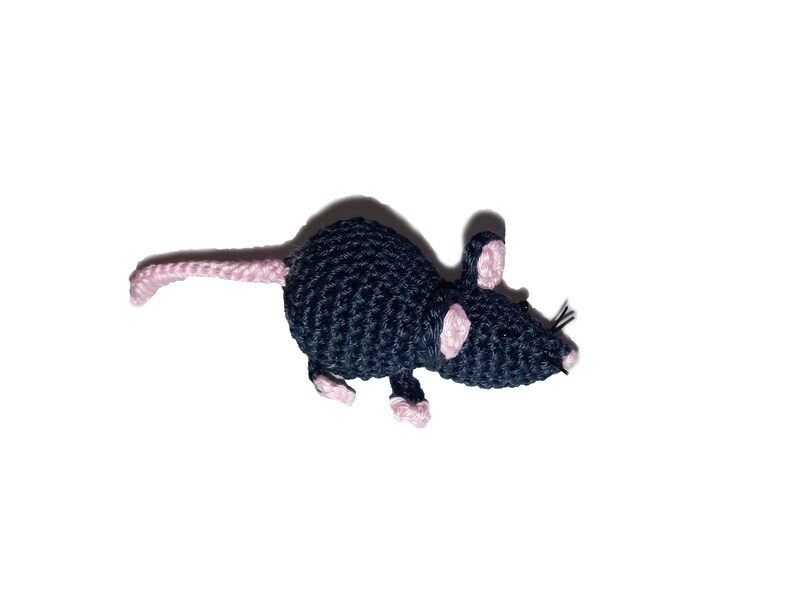 Rat Crochet Pattern Amigurumi Rat Pattern Mouse Pattern Rat - Etsy