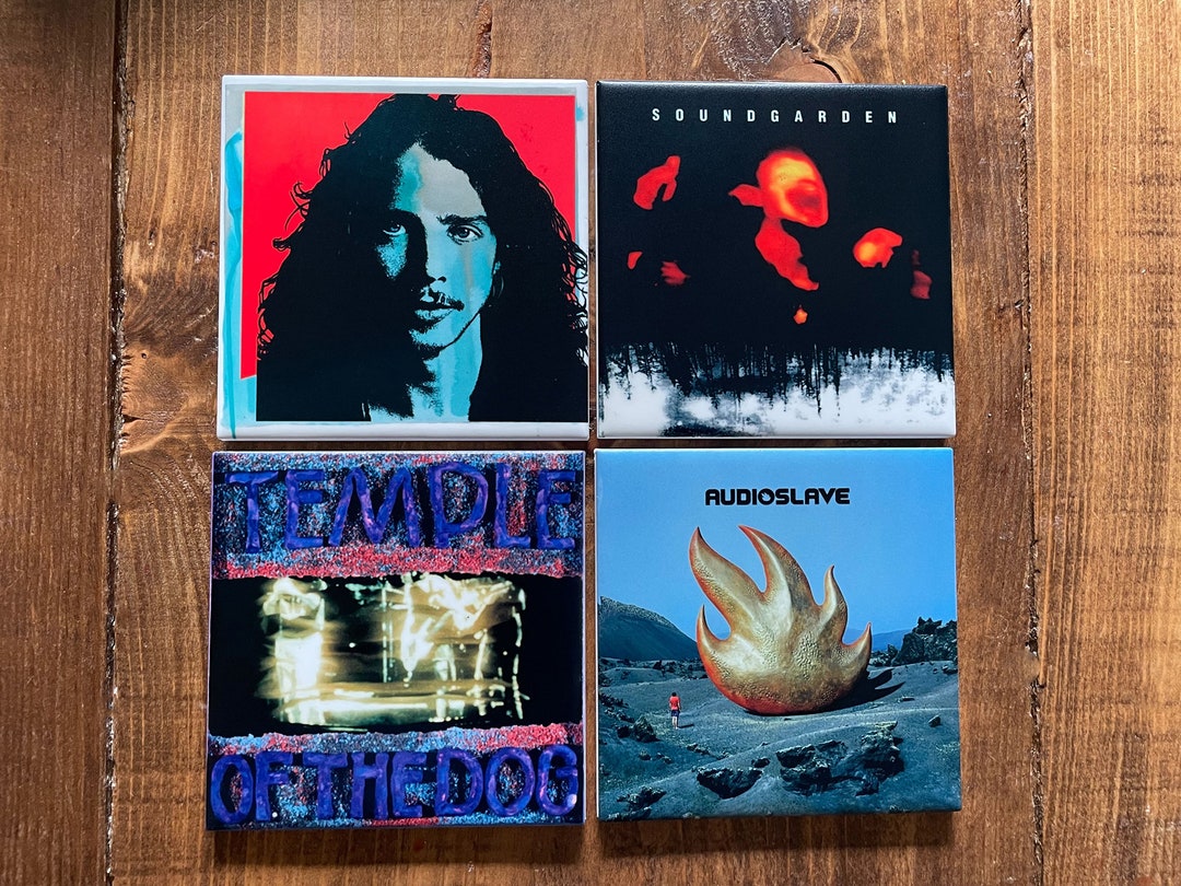Chris Cornell Collection - Album Cover Coasters - Great Birthday Gift ...