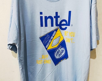 Intel T Shirt - Etsy