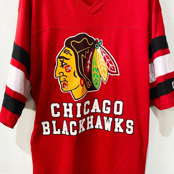 Chicago Blackhawks Shirt - Etsy