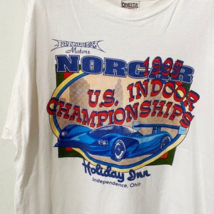 Vintage 90s Racing Car Shirt XL - Etsy