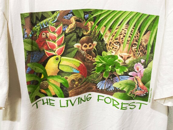 Vintage 90s The Living Forest Shirt Size XL - Gem