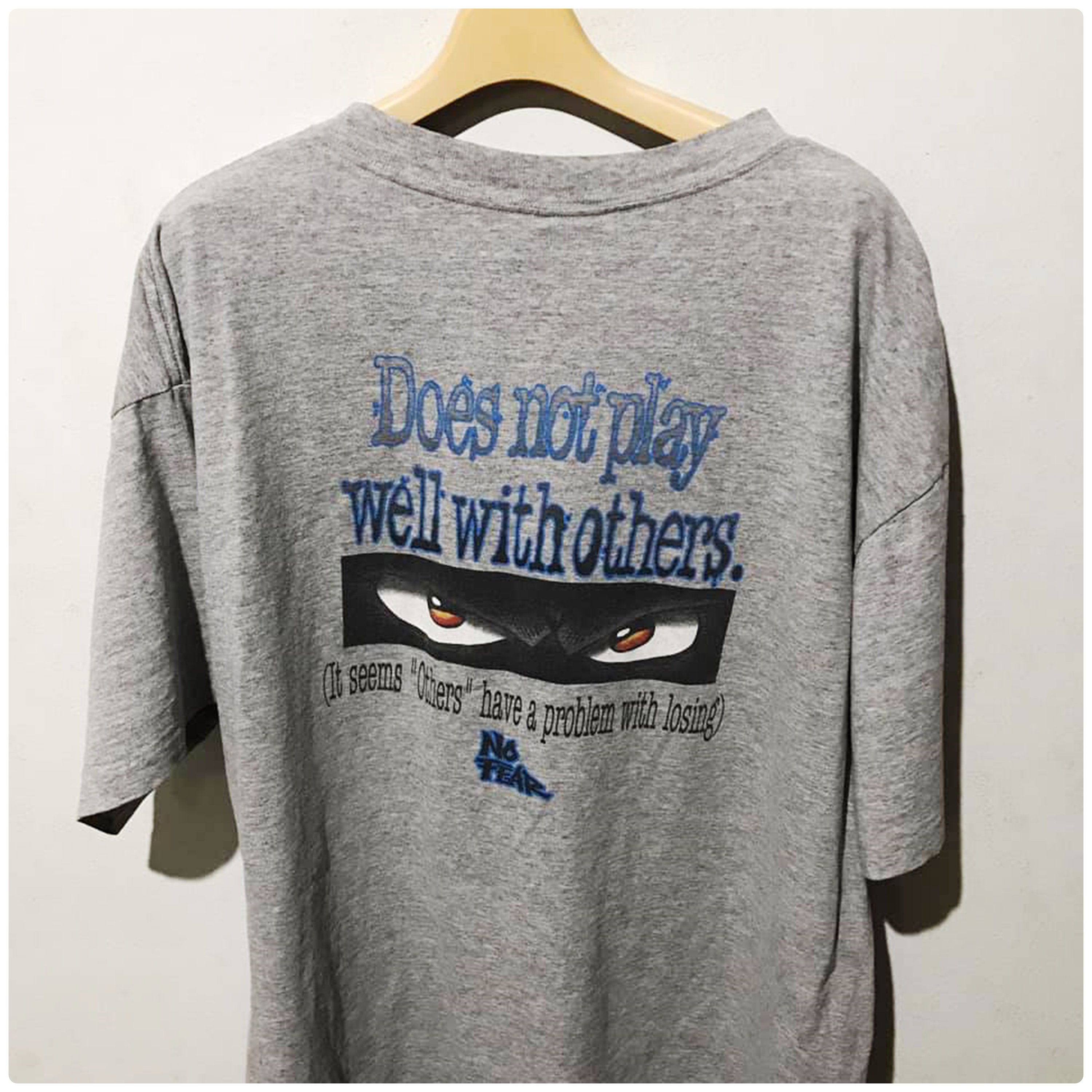 Vintage 90s No Fear Shirt Size XL Free Shipping | Etsy