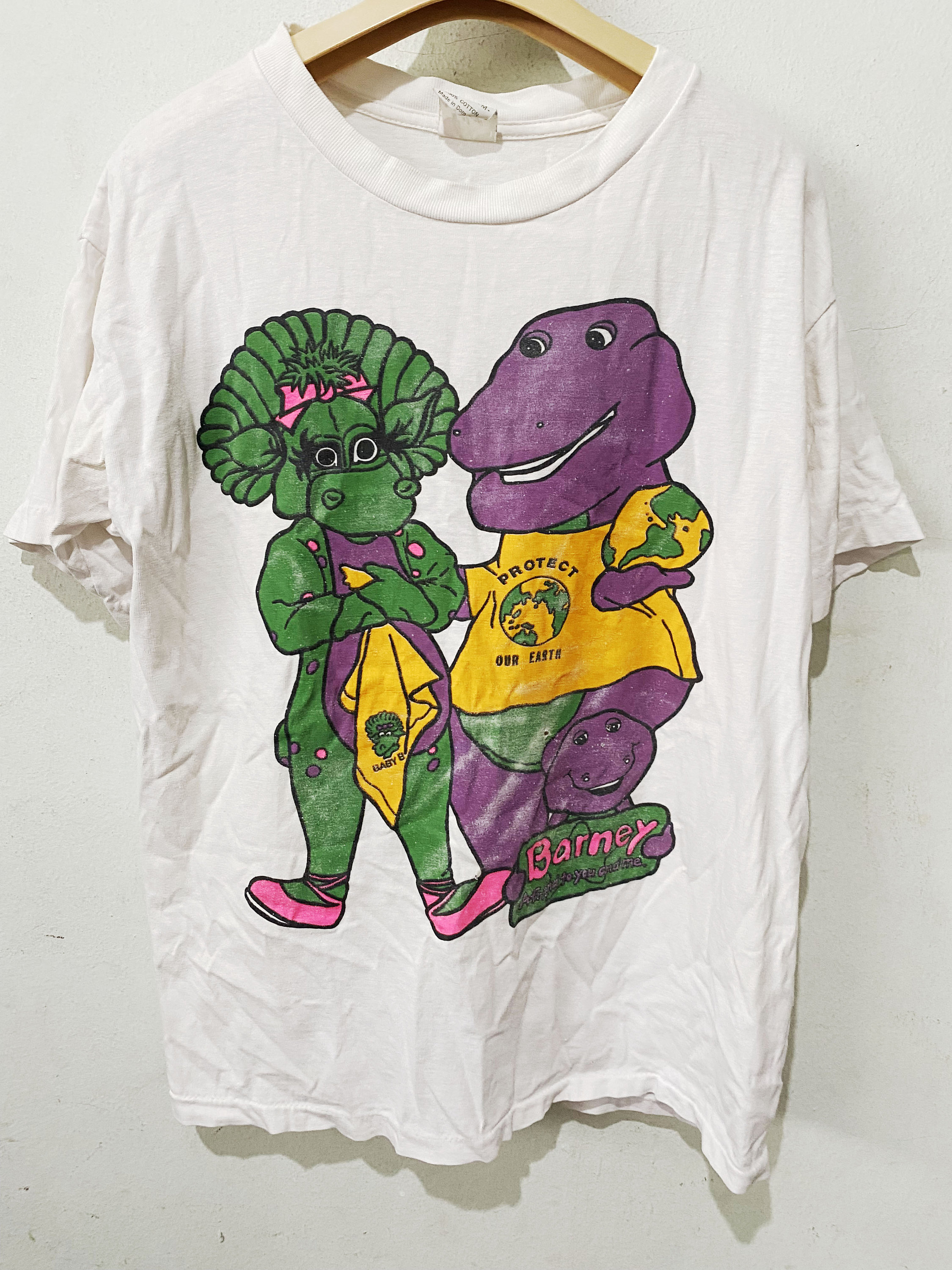 Vintage Barney & Friends Shirt Size M Short Free Shipping | Etsy