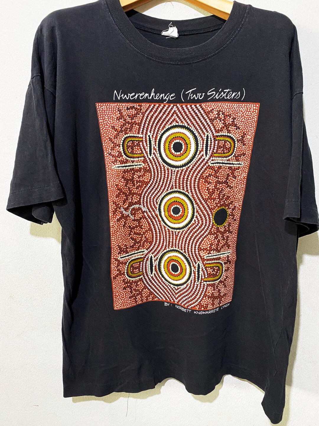 Vintage Nwerenhenge Aboriginal Art Australia Norbert Lynch Kngwarreye ...