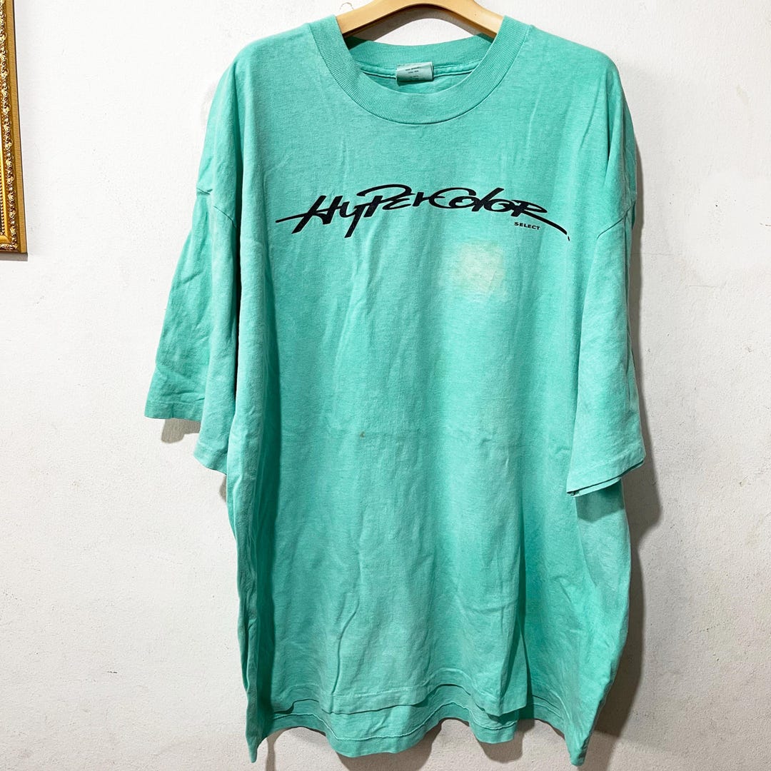 Vintage 90s Hypercolor Generra Shirt Size L-XL - Etsy