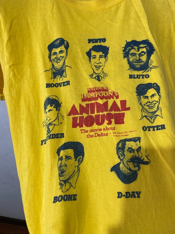 Vintage 1978 Animal House Shirt Size XXS 70s Comedy f… - Gem