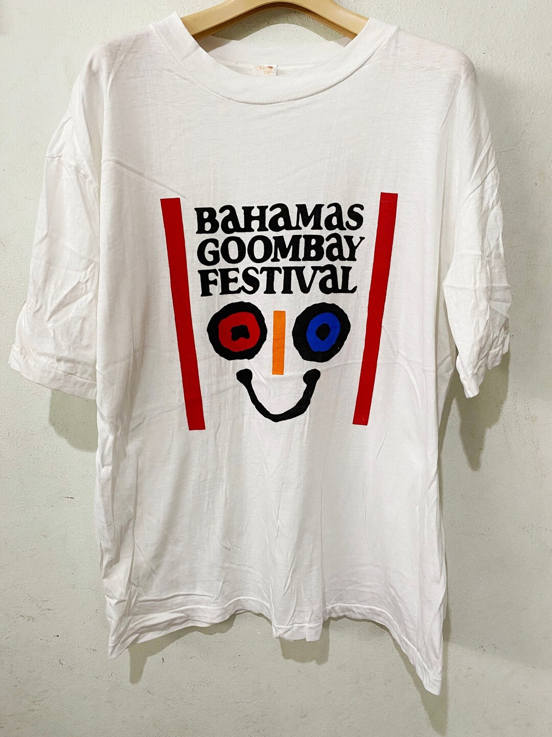 Vintage 90s Bahamas Goombay Festival Shirt Size L - Etsy