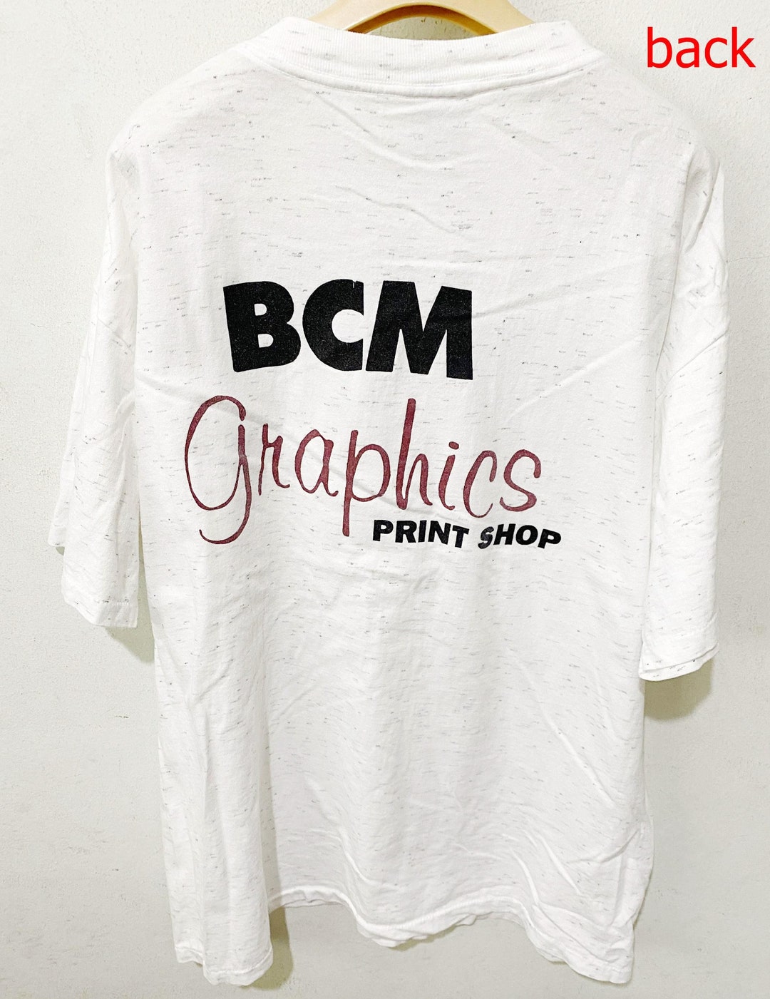 Vintage BCM Graphics Shirt Size XL 90s Art Tee, Vintage Artist Tee ...