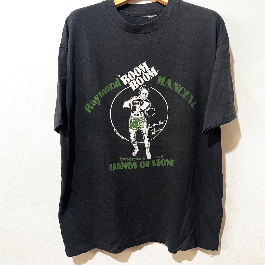 Vintage 80s Ray Boom Boom Mancini T-shirt Size XL - Etsy