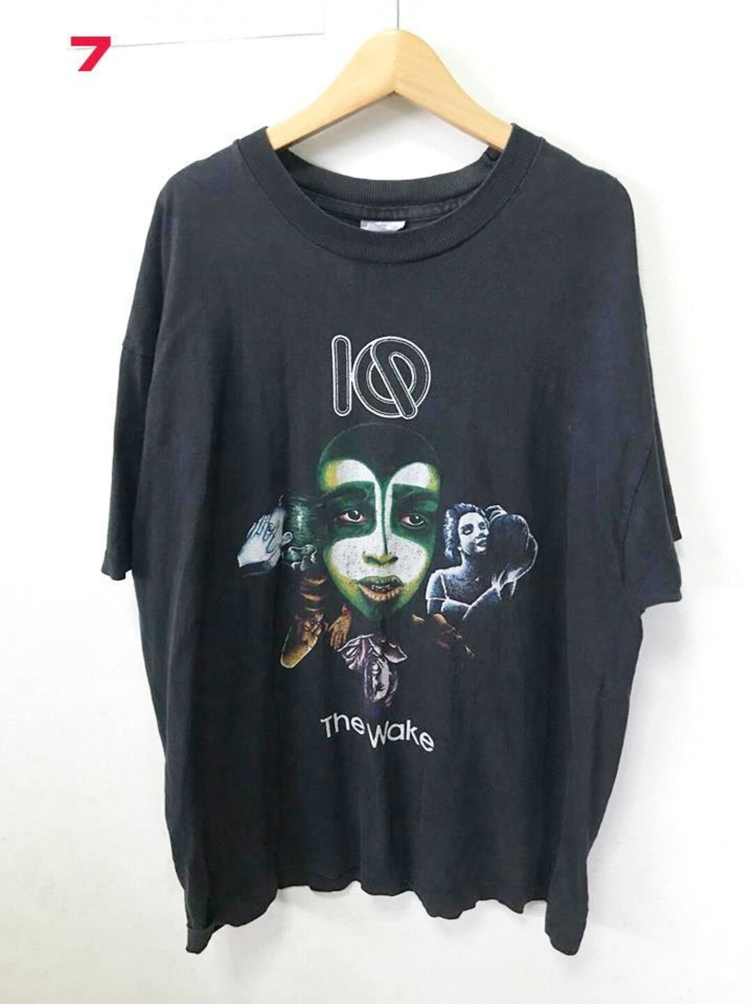 Vintage 90s the Wake IQ Band Shirt Size XL - Etsy