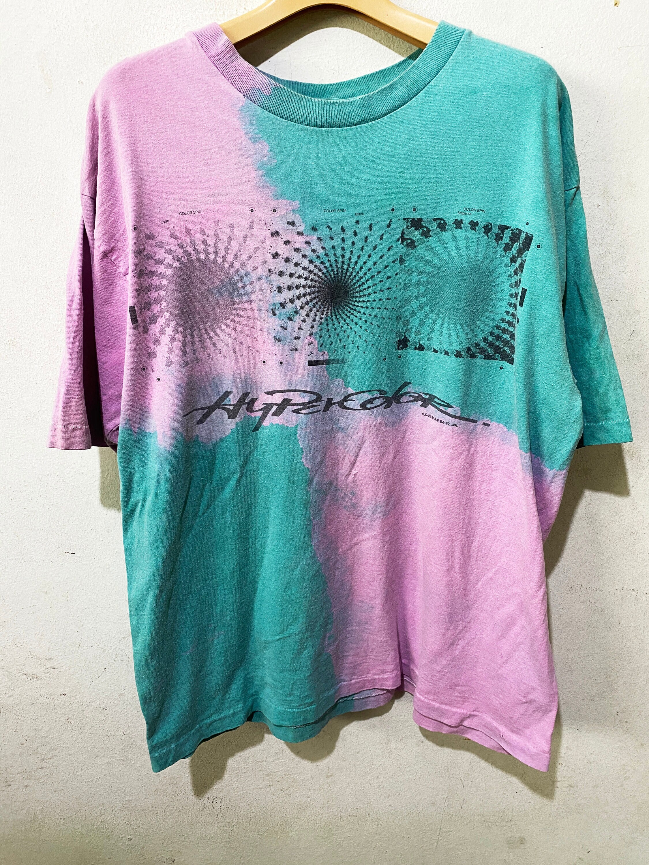 Vintage 90s Hypercolor Generra Shirt Size XL - Etsy Canada