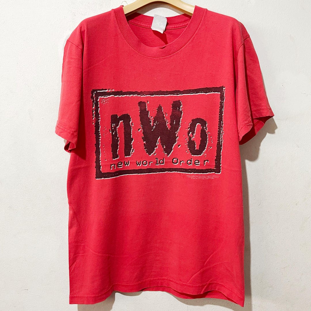 Vintage 90s NWO New World Order Wrestling T-shirt Size M - Etsy