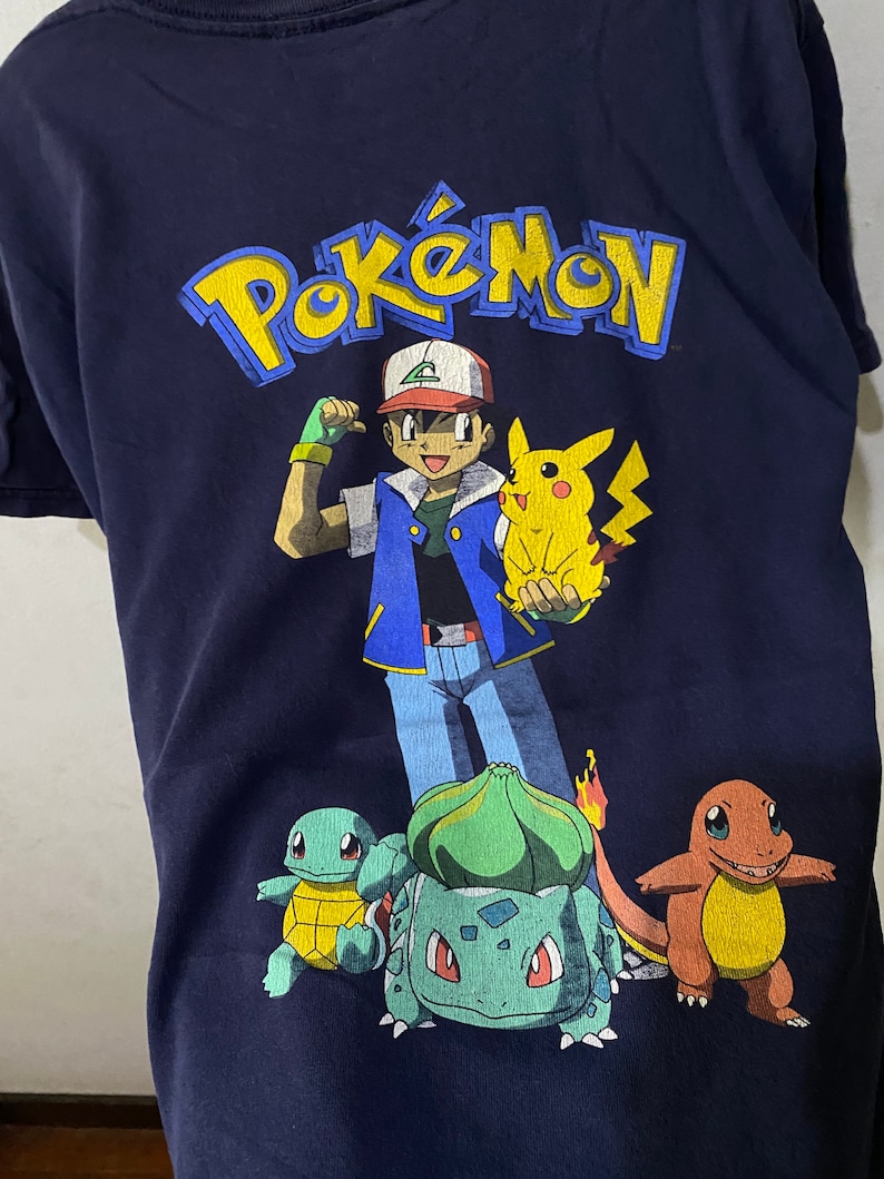 Vintage Pokemon T-shirt Size XS - Etsy