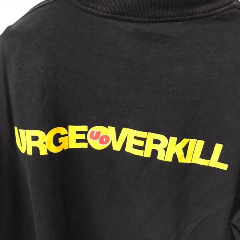 Vintage 90s Urge Overkill Shirt Size XL - Etsy