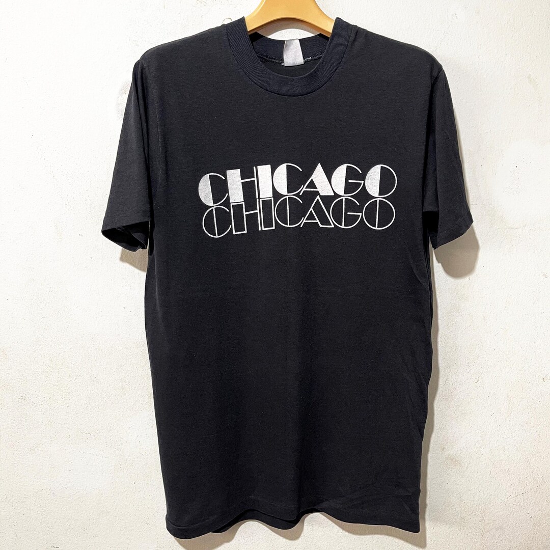 Vintage 80s Chicago T-shirt City Logo Graphic Tee Size XS - Etsy