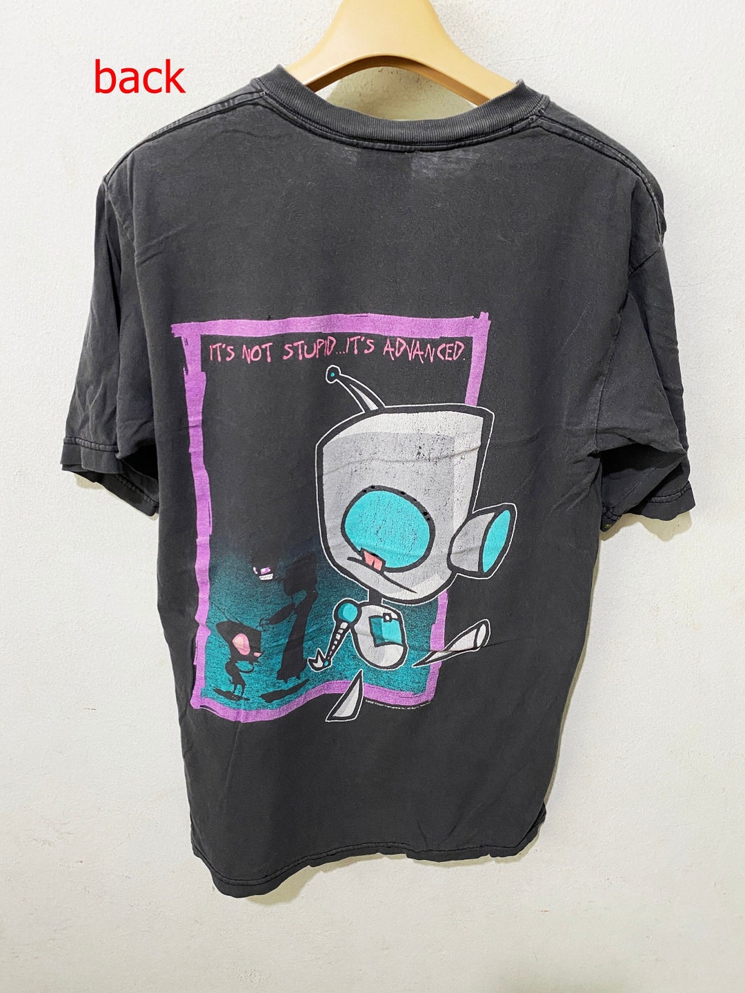 Vintage 2002 Invader Zim Shirt Size S - Etsy