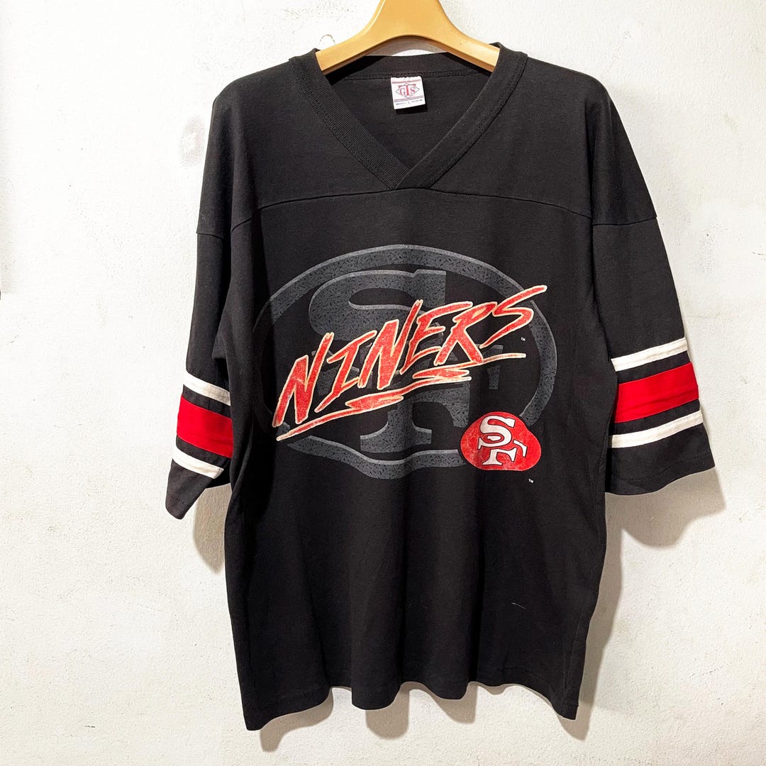 Vintage 90s San Francisco 49ers Jersey Tee Size L NFL Football Shirt - Etsy