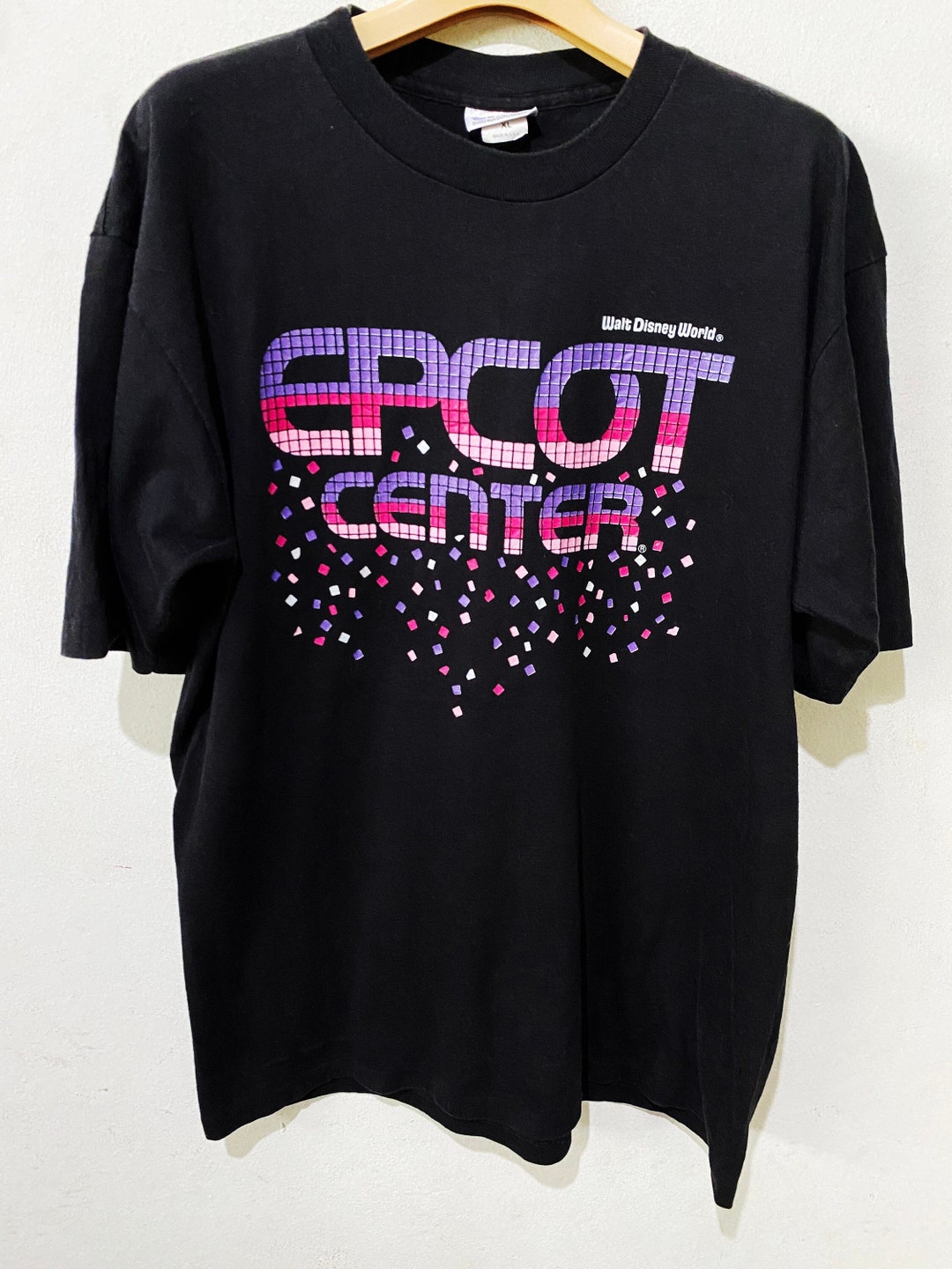 Vintage 80s Epcot Center Walt Disney World Shirt Size L - Etsy