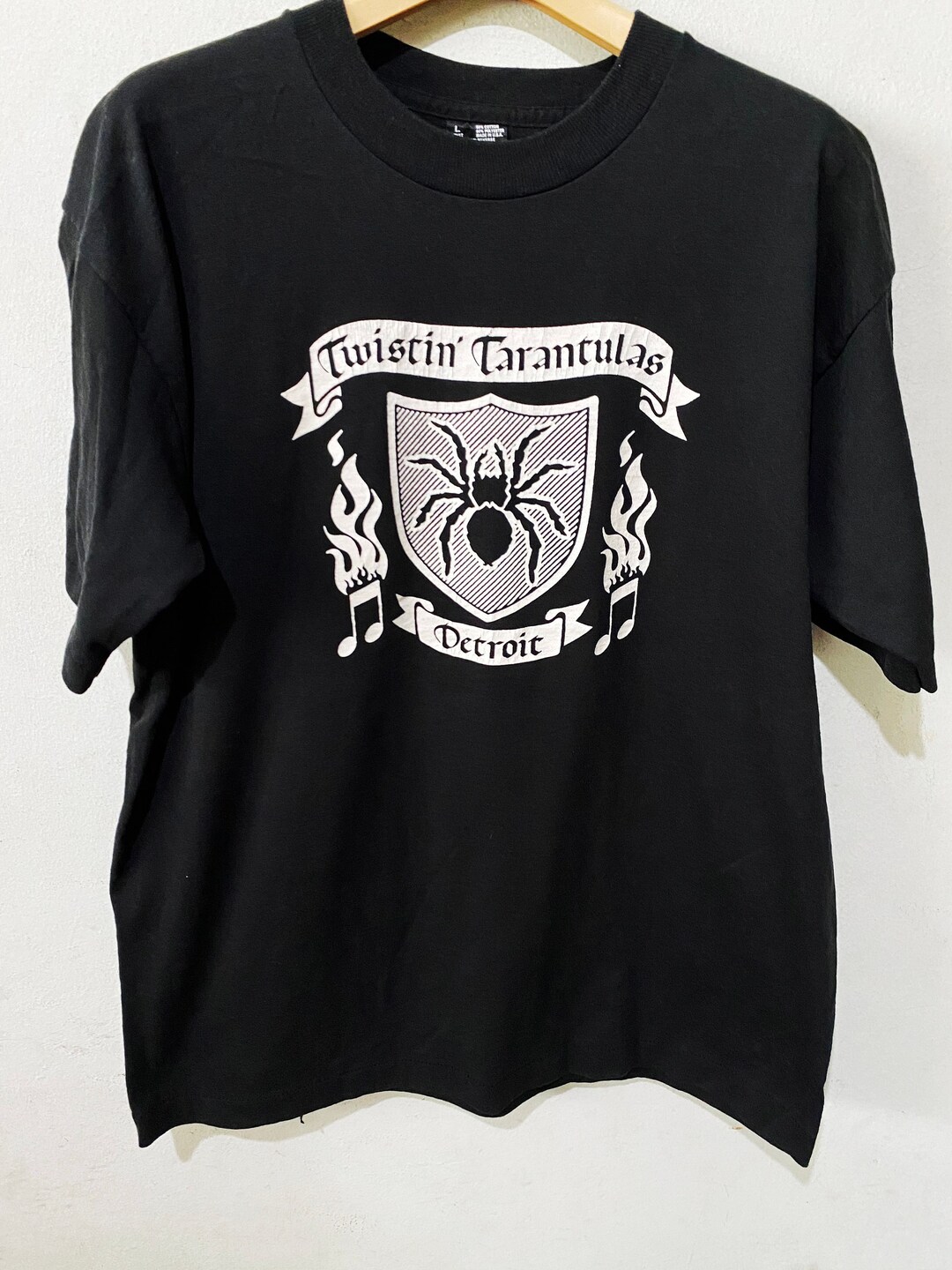 Vintage Twistin Tarantulas Shirt Size L 90s Rock N' Roll Band, Vintage ...