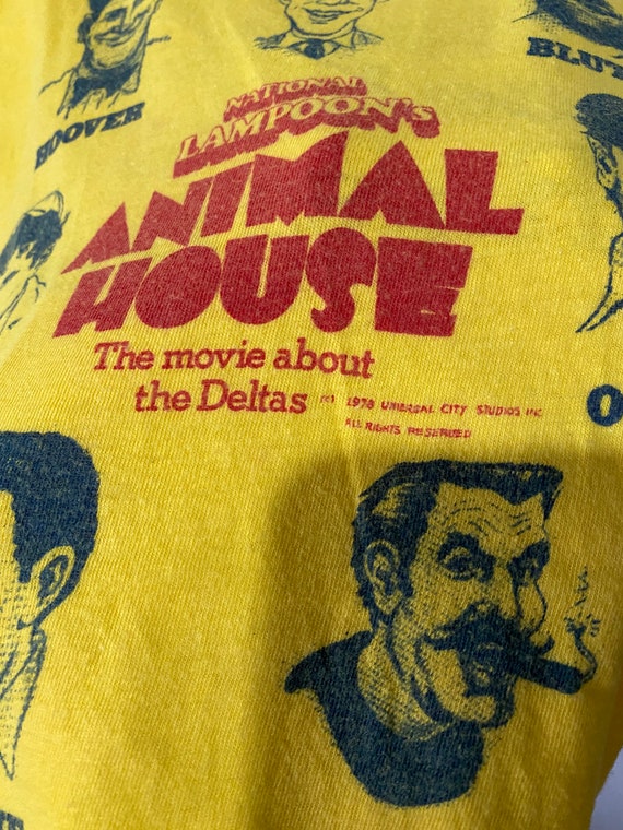 Vintage 1978 Animal House Shirt Size XXS 70s Comedy f… - Gem